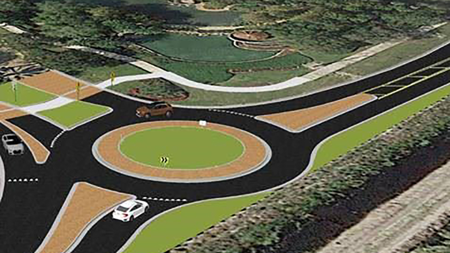 City Hopes to Ease Traffic With New Roundabout in Parkland – Parkland Talk