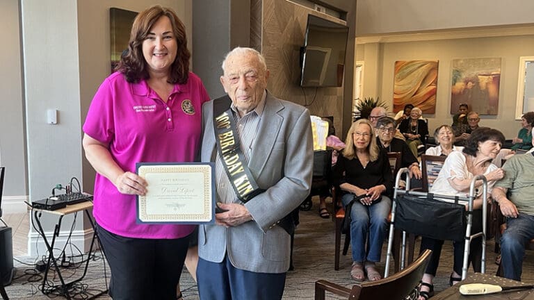 David Lipsit Celebrates a Century of Life with Family, Friends, at ...